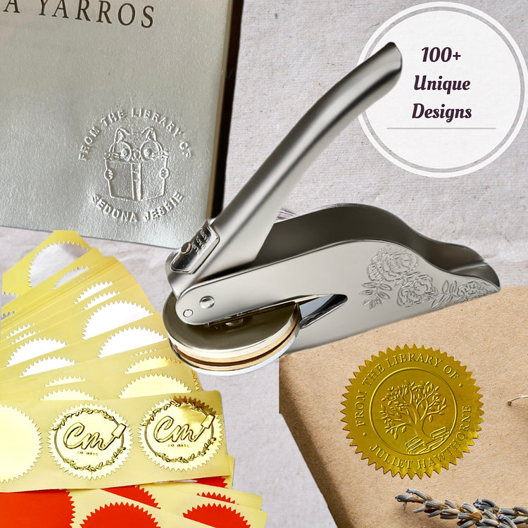 Custom Book Embossers – Personalized Library Stamps | StampEmbosser – Stamp Embosser